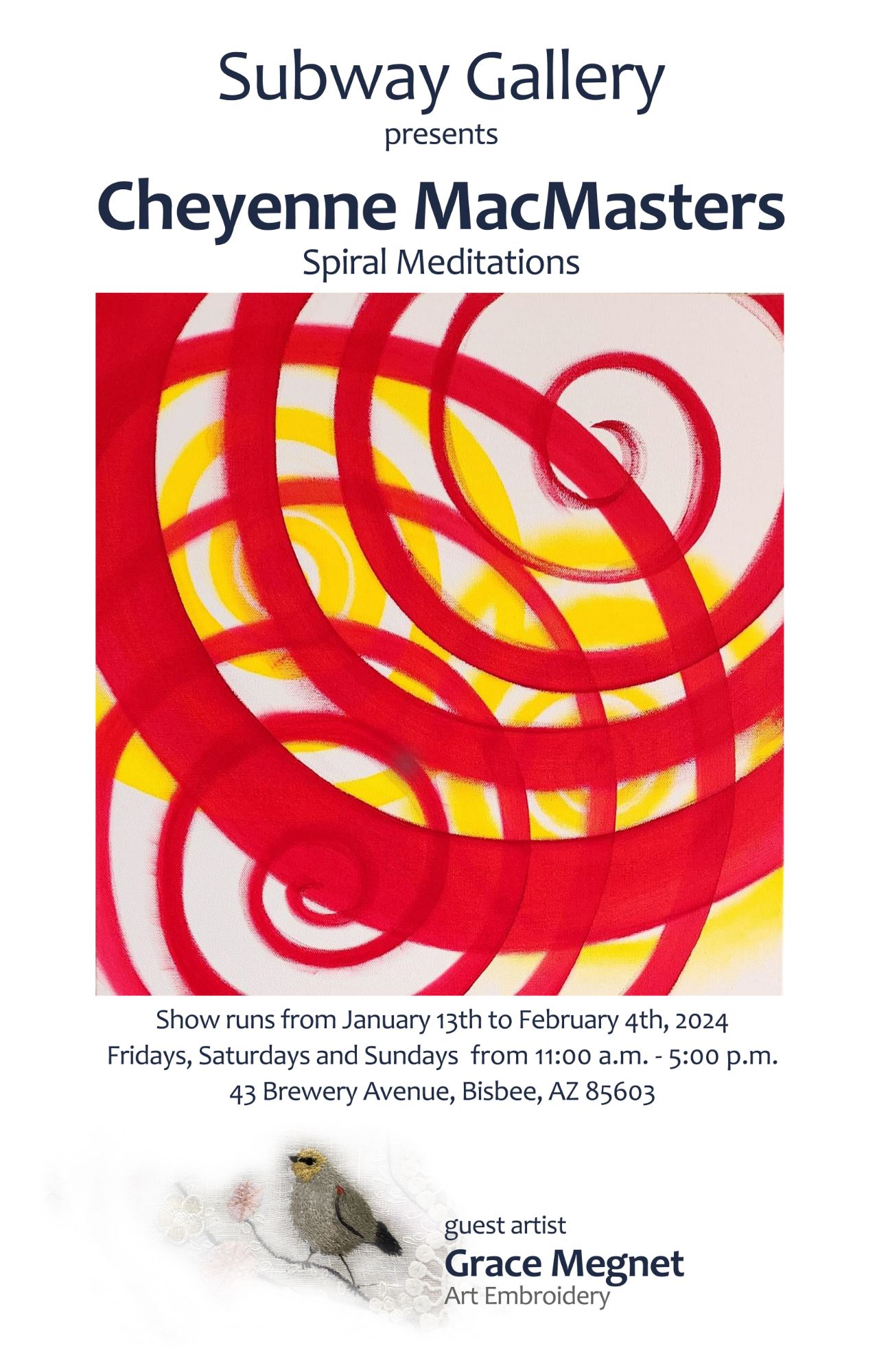 Show poster – Cheyenne Paints